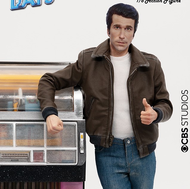 Fonzie Happy Days Deluxe w/Juke Box 1/6 Action Figure by Infinite Statue