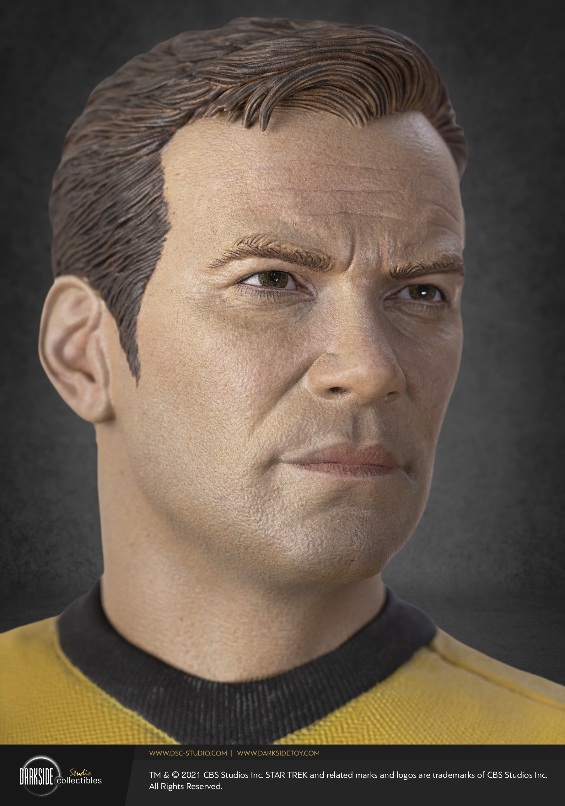Star Trek: Captain James T. Kirk 1/3 Scale Museum Statue By Darkside ...