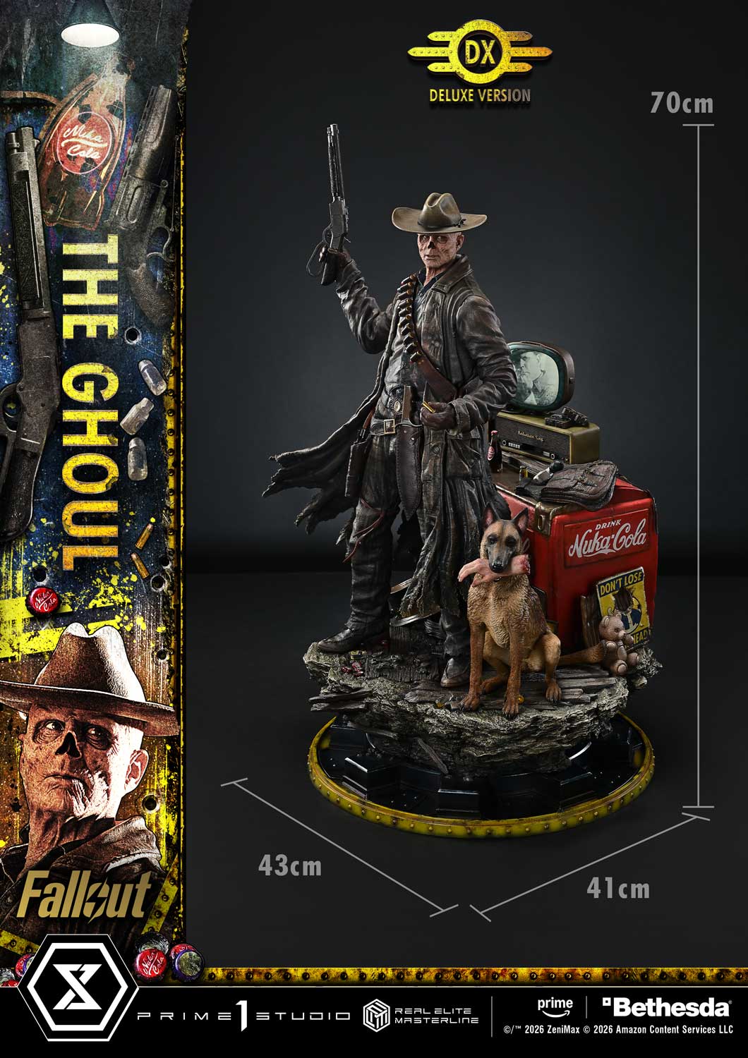 Fallout: The Ghoul DX Bonus Version Fallout (TV Series) 1/4 Statue by ...