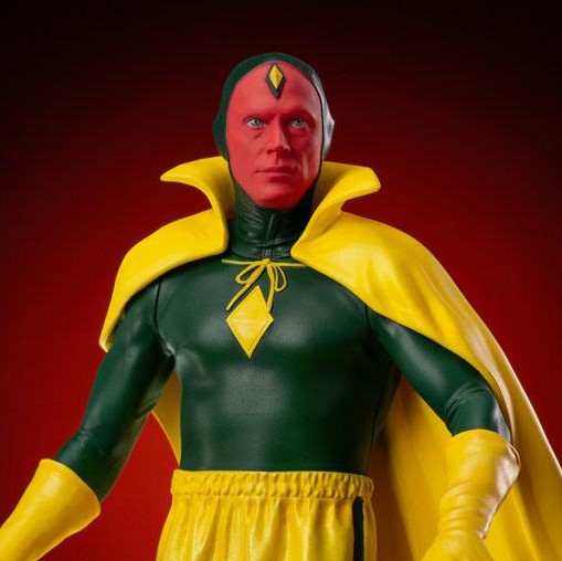 Marvel: Vision Halloween Version WandaVision Art 1/10 Scale Statue by ...