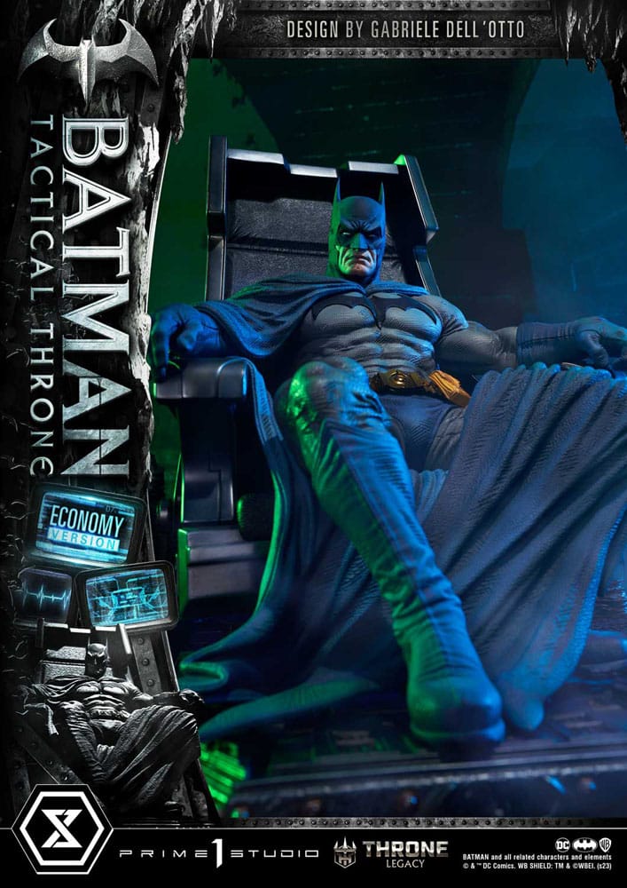 1/4 Quarter Scale Statue: Batman Tactical Throne Economy Version DC ...